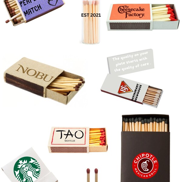 Custom Matchboxes - Etsy