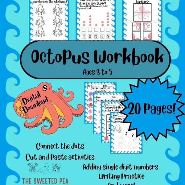 Octopus Theme - Etsy