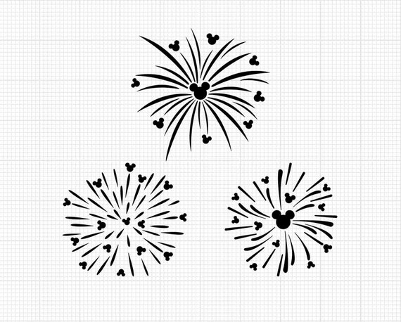 How To Draw Disney Fireworks