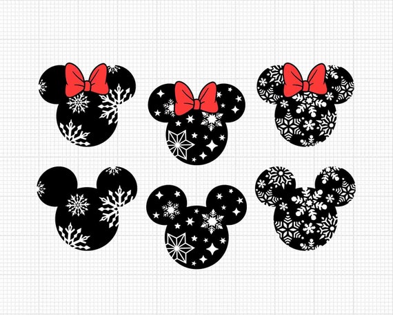 Minnie Face Silhouette