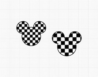 Mickey Checkered Png - Etsy