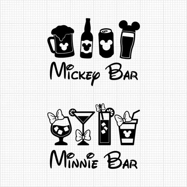 Minnie Mouse Drink Bar - Etsy