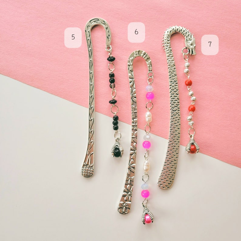 Beaded Bookmark Booklover Gift Shepherd Hook Bookmark - Etsy
