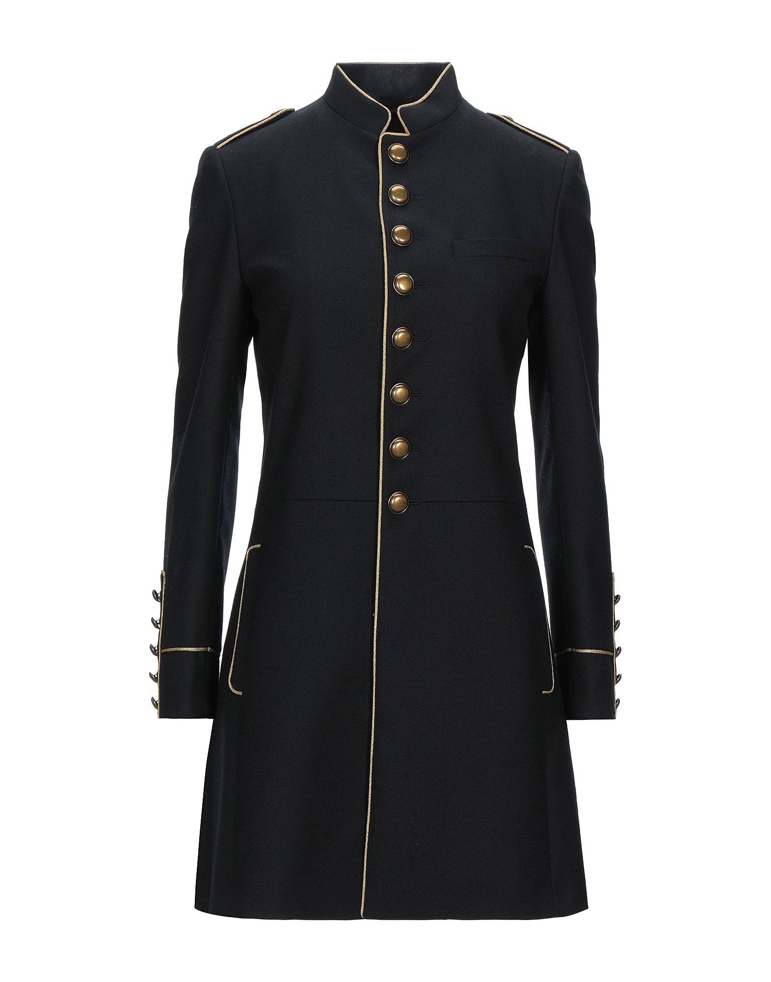 Military Style Coat Womens, Women's Military Coat in Black, Military ...
