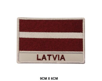 Latvia Flag Patch - Etsy