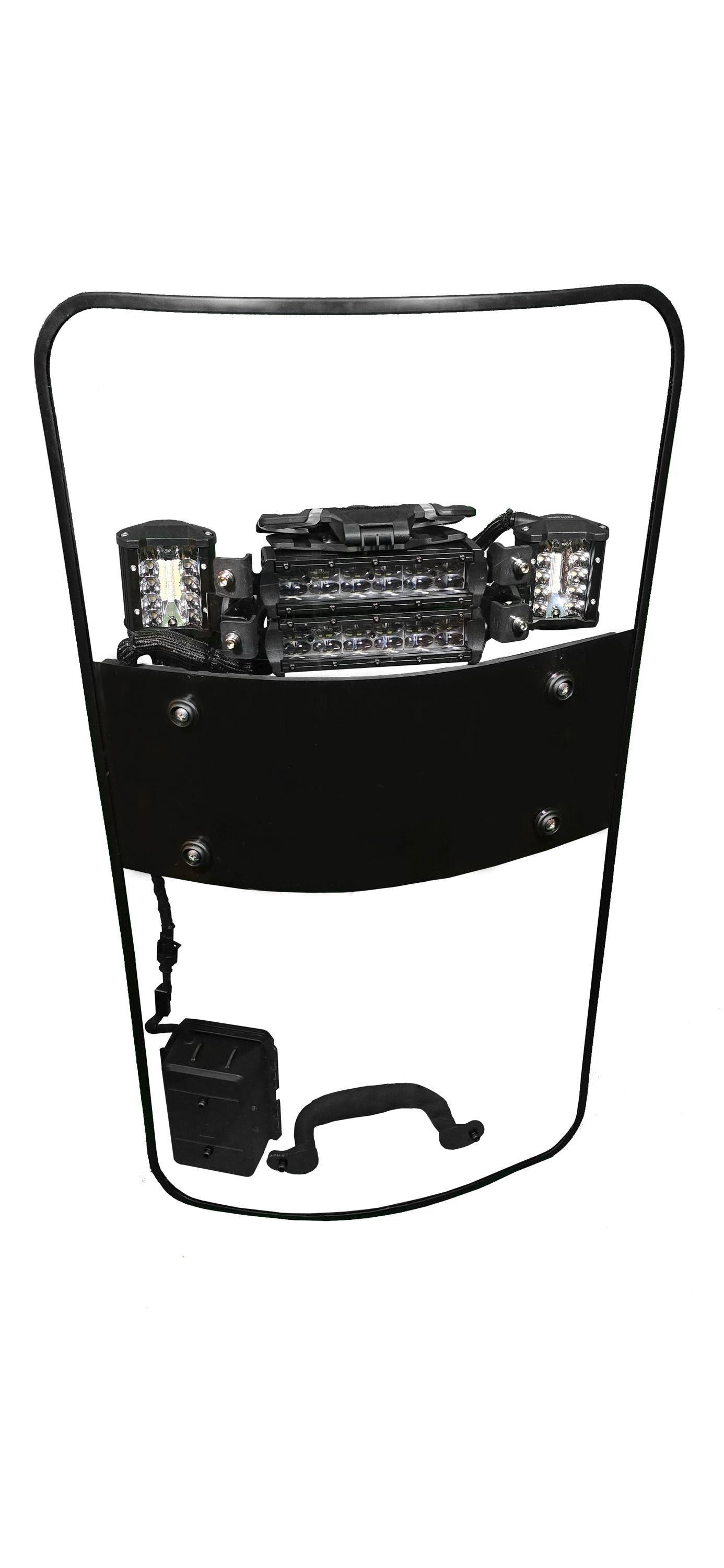 RS6 Inspired Riot Shield With Lights, Airsoft - Etsy