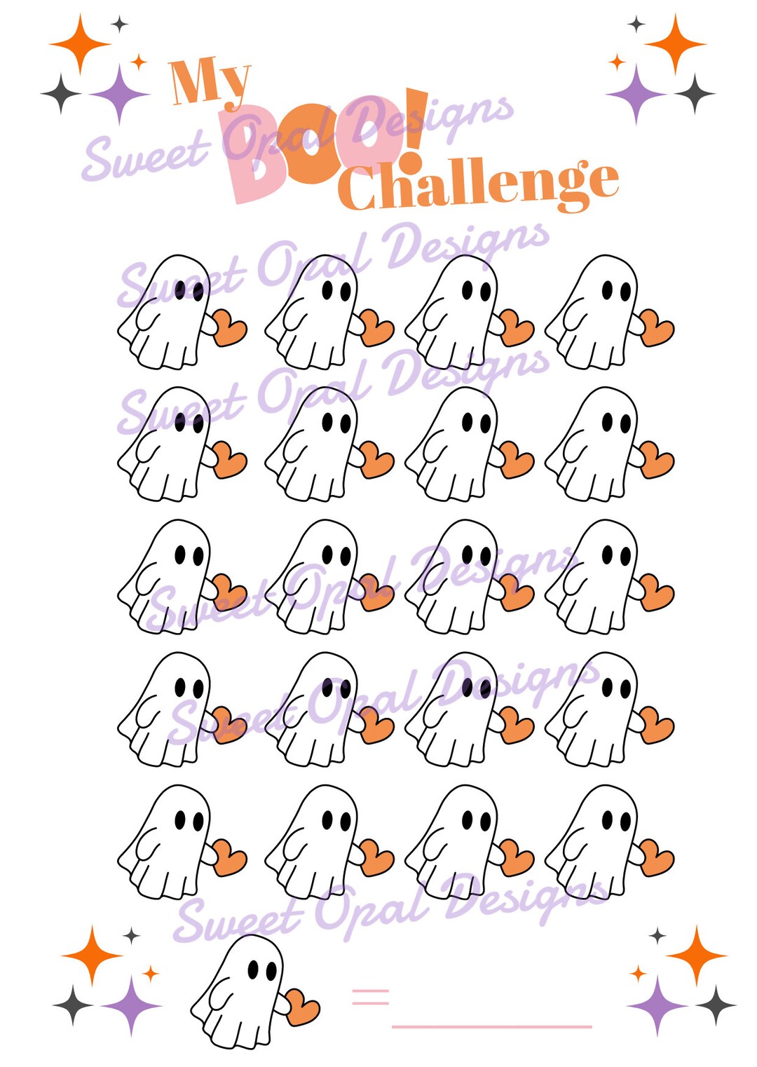My Boo Challenge - Etsy