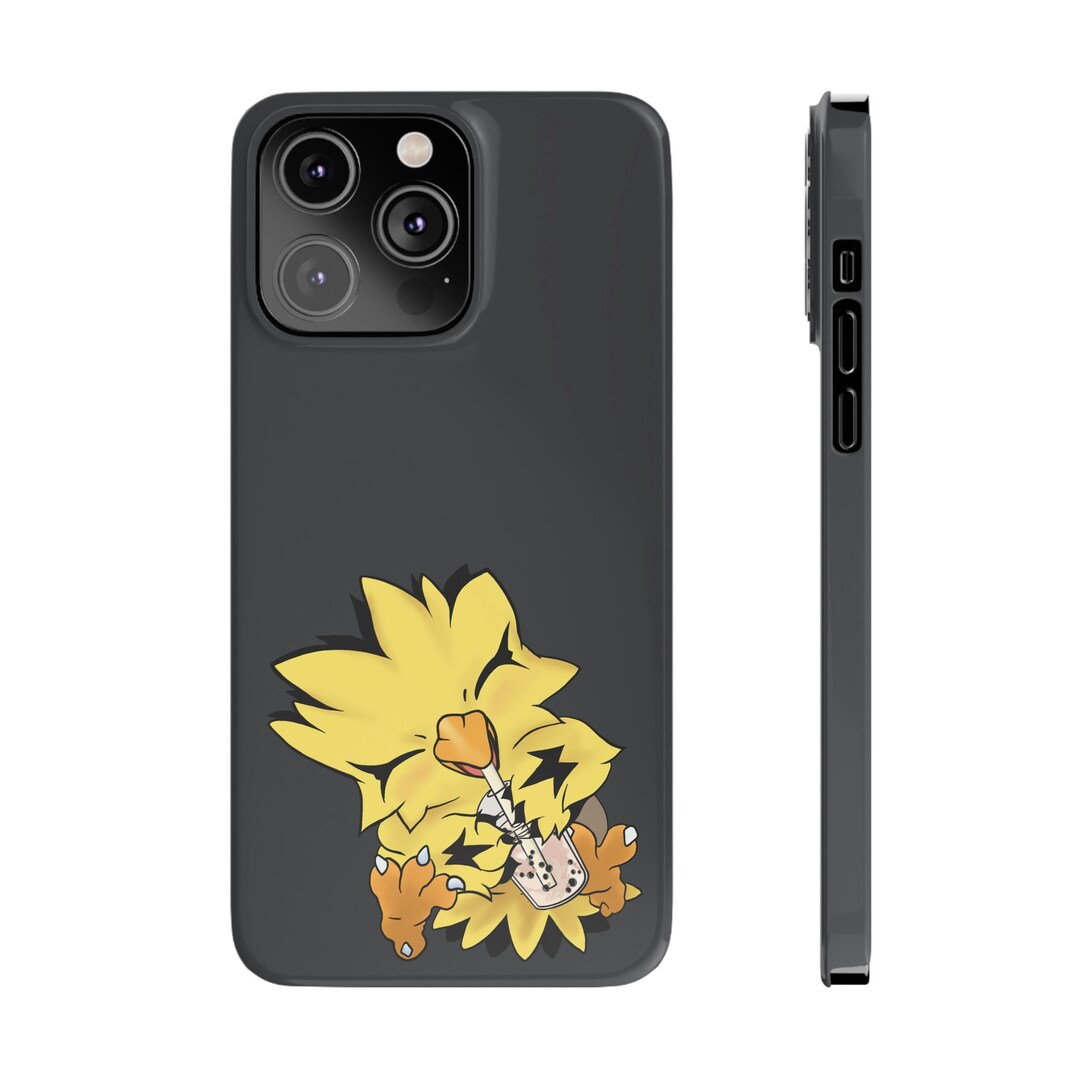 Zapdos X Bubble Tea Phone Case - Etsy