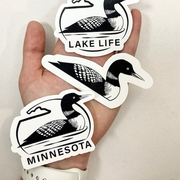 Loon Stickers - Etsy