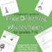 Tree Drawing Practice Worksheets for Highschool Drawing Class With ...