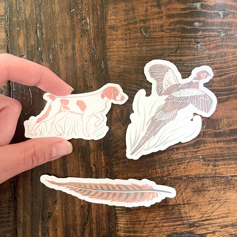 Hunting Sticker - Etsy