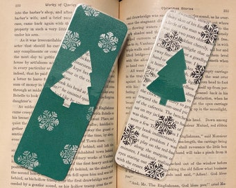 Snowflake Double Sided Seasonal Bookmark - Etsy