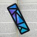 Geometric Watercolor Bookmark - Etsy UK