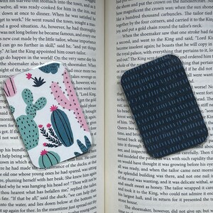 Cactus Succulent Double Sided Bookmark, Laminated, Regular Size or Mini ...