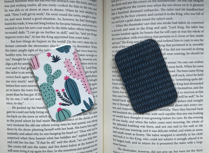 Cactus Succulent Double Sided Bookmark Laminated Regular - Etsy