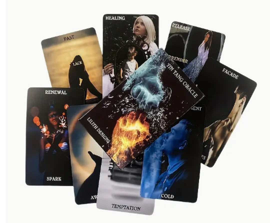 YIN YANG Oracle Tarot Cards Tarot Deck LOVE Oracle Oracle Cards - Etsy