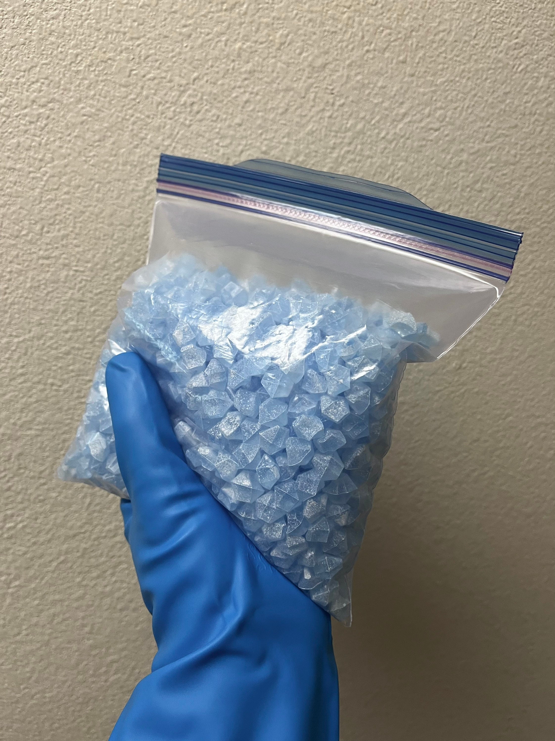 Blue Crystal Meth Costume