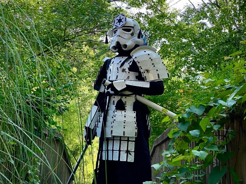 SAMURAI STORMTROOPER V4 Star Wars Cosplay Armor Set - Etsy Australia