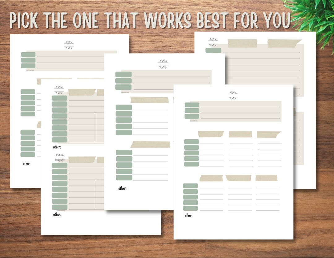 Reverse Scheduling Pdfs for Homeschoolers - Etsy