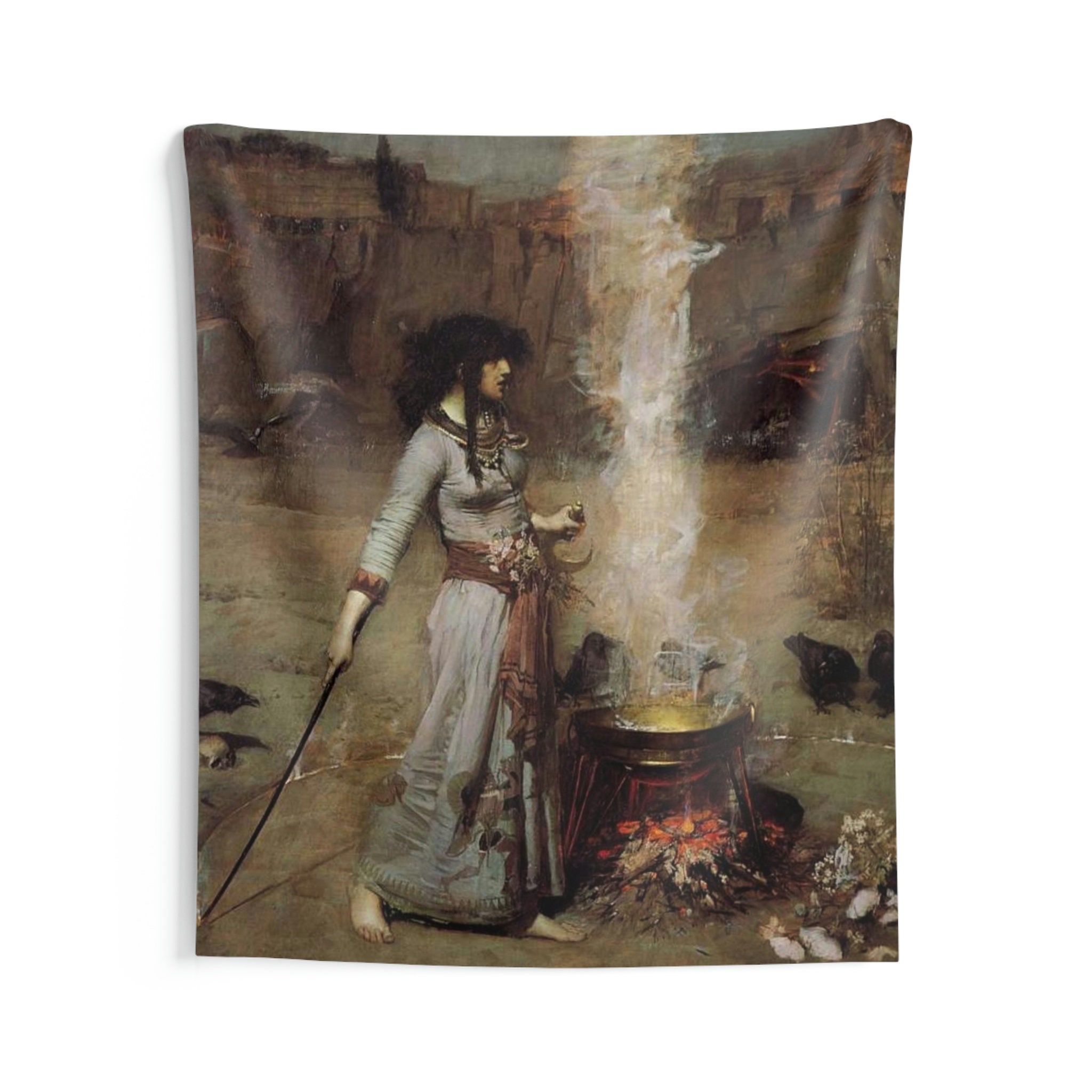 Magic Circle by Waterhouse - Indoor Wall Tapestries - Great Gift - Etsy