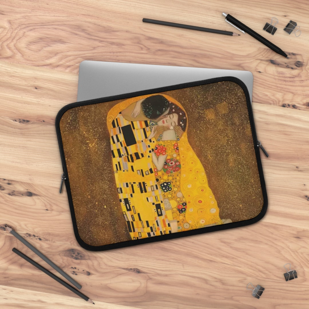 The Kiss by Gustav Klimt Laptop Sleeve - Mothers Day Gift - Birthday ...
