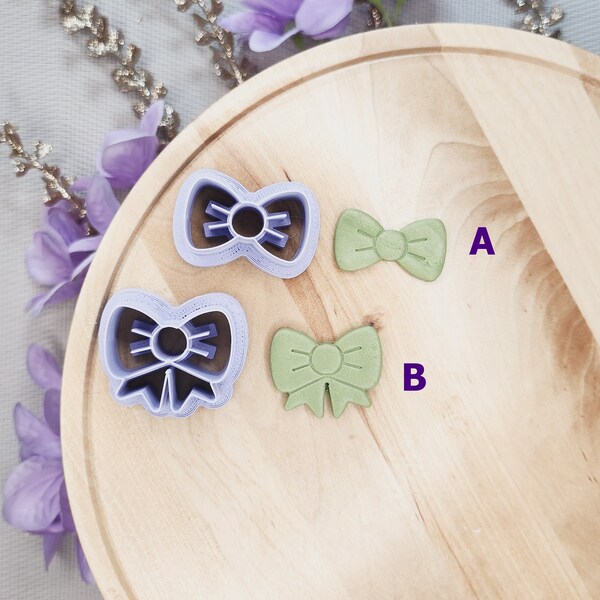 Polymer Clay Bow - Etsy