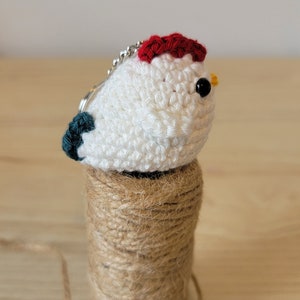 Chicken and Chick Keychain - Etsy UK