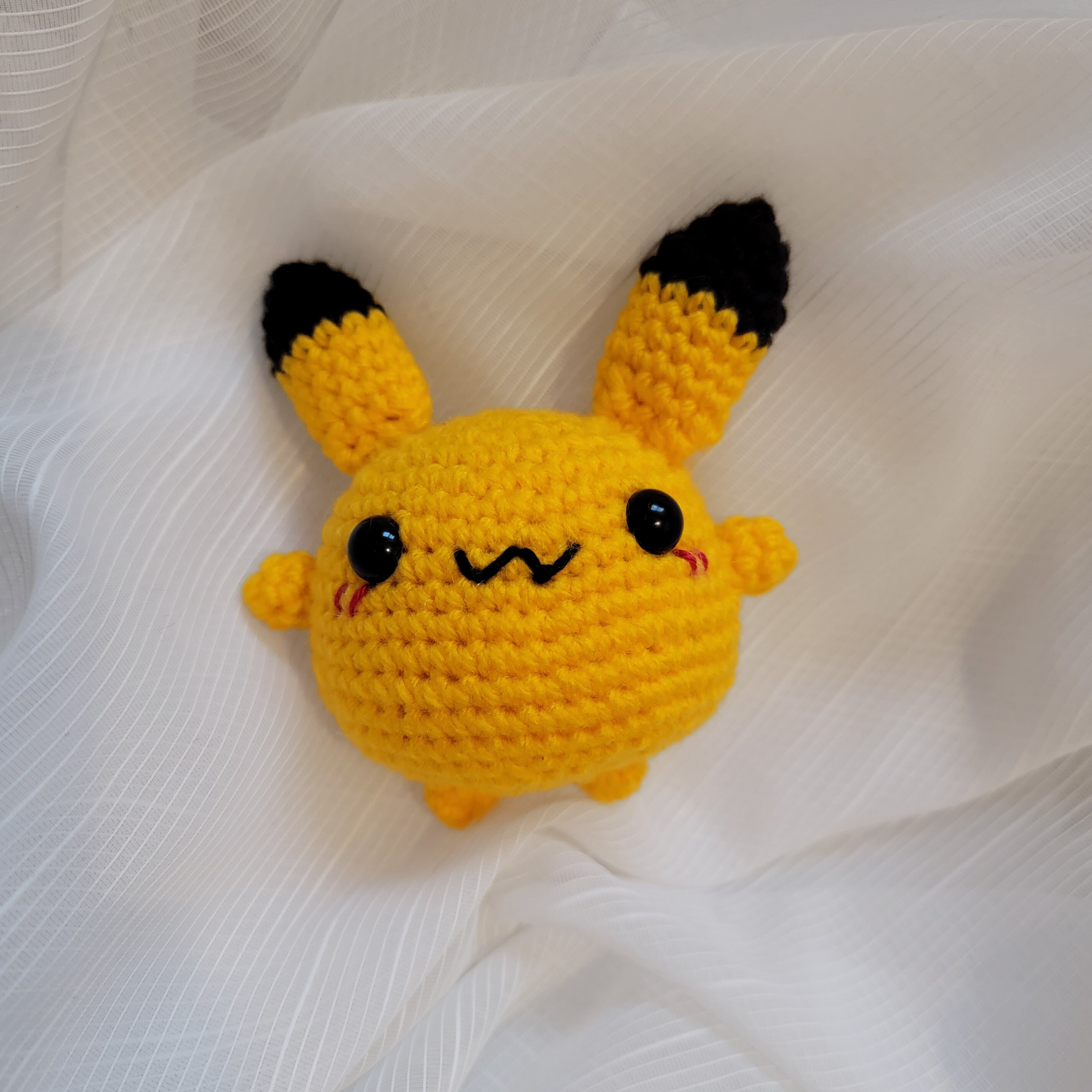 Crochet Pikachu Amigurumi. Pokemon Plush - Etsy