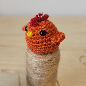 Chicken and Chick Keychain - Etsy UK