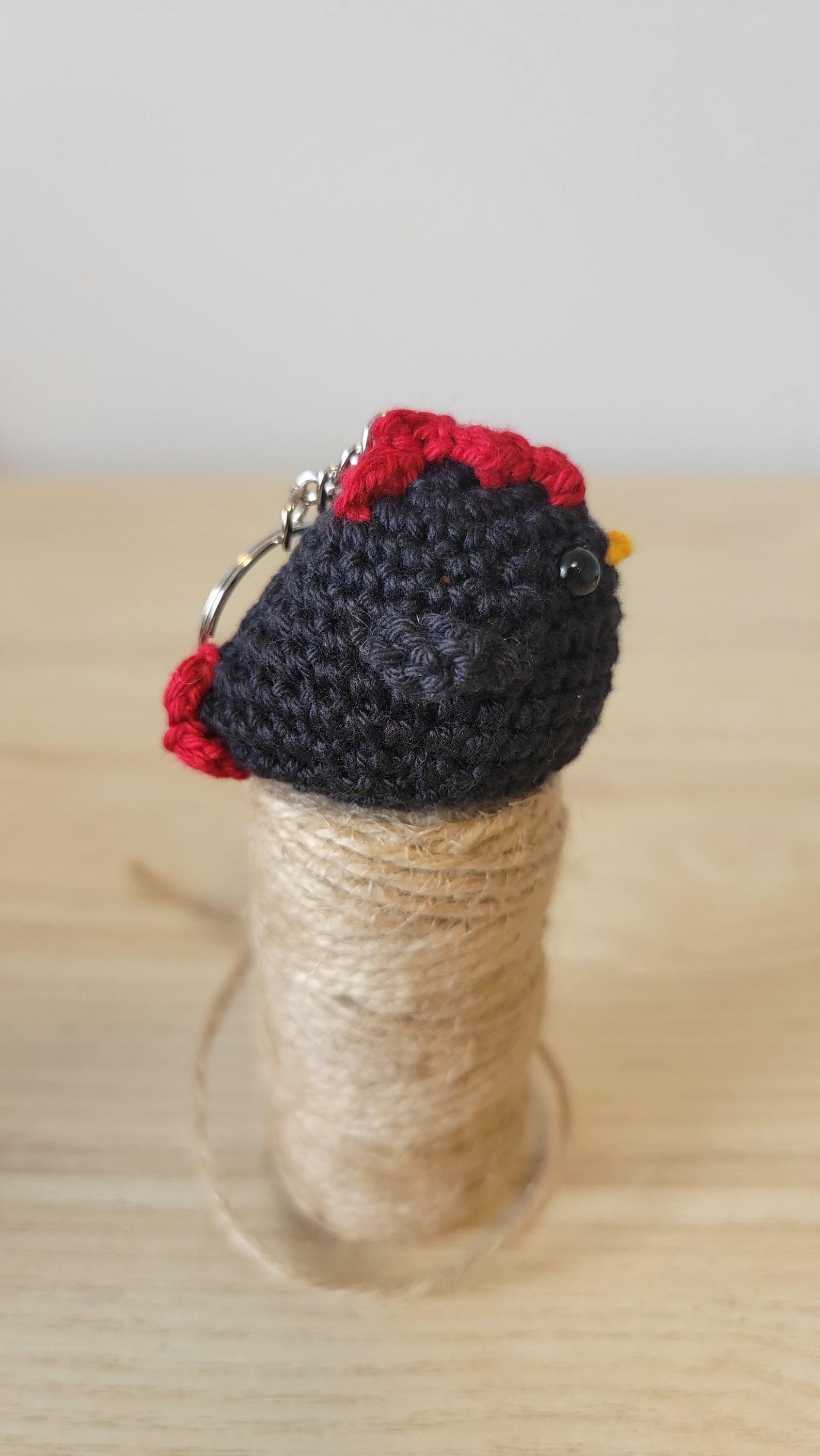 Chicken and Chick Keychain - Etsy UK