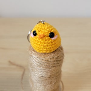 Chicken and Chick Keychain - Etsy UK