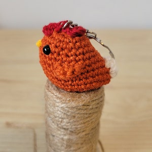 Chicken and Chick Keychain - Etsy UK
