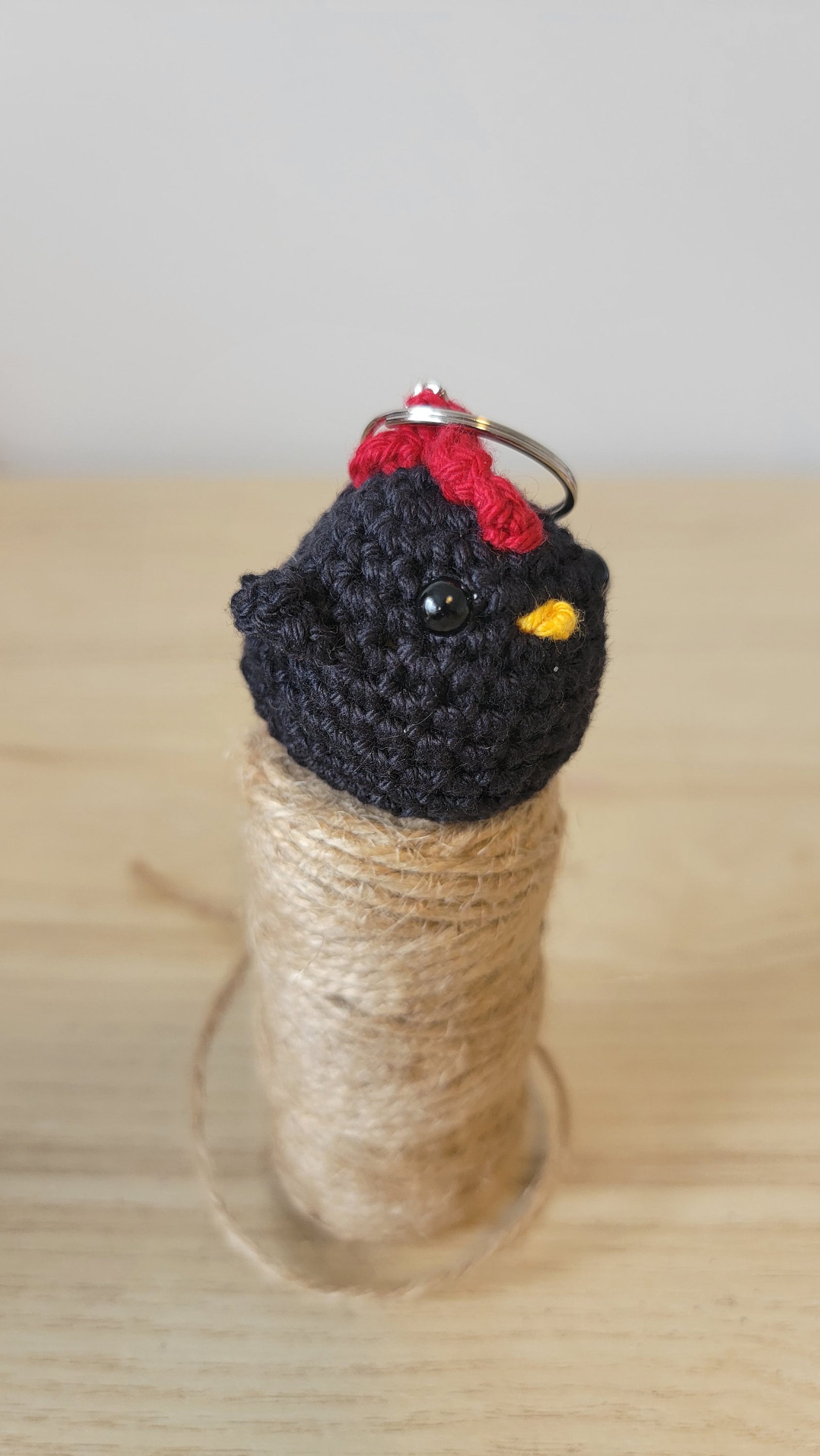Chicken and Chick Keychain - Etsy UK