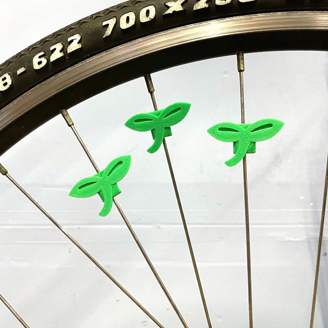 6x Plant Bike Decoration - Seedling Bicycle Spoke Decoration - Gift for ...