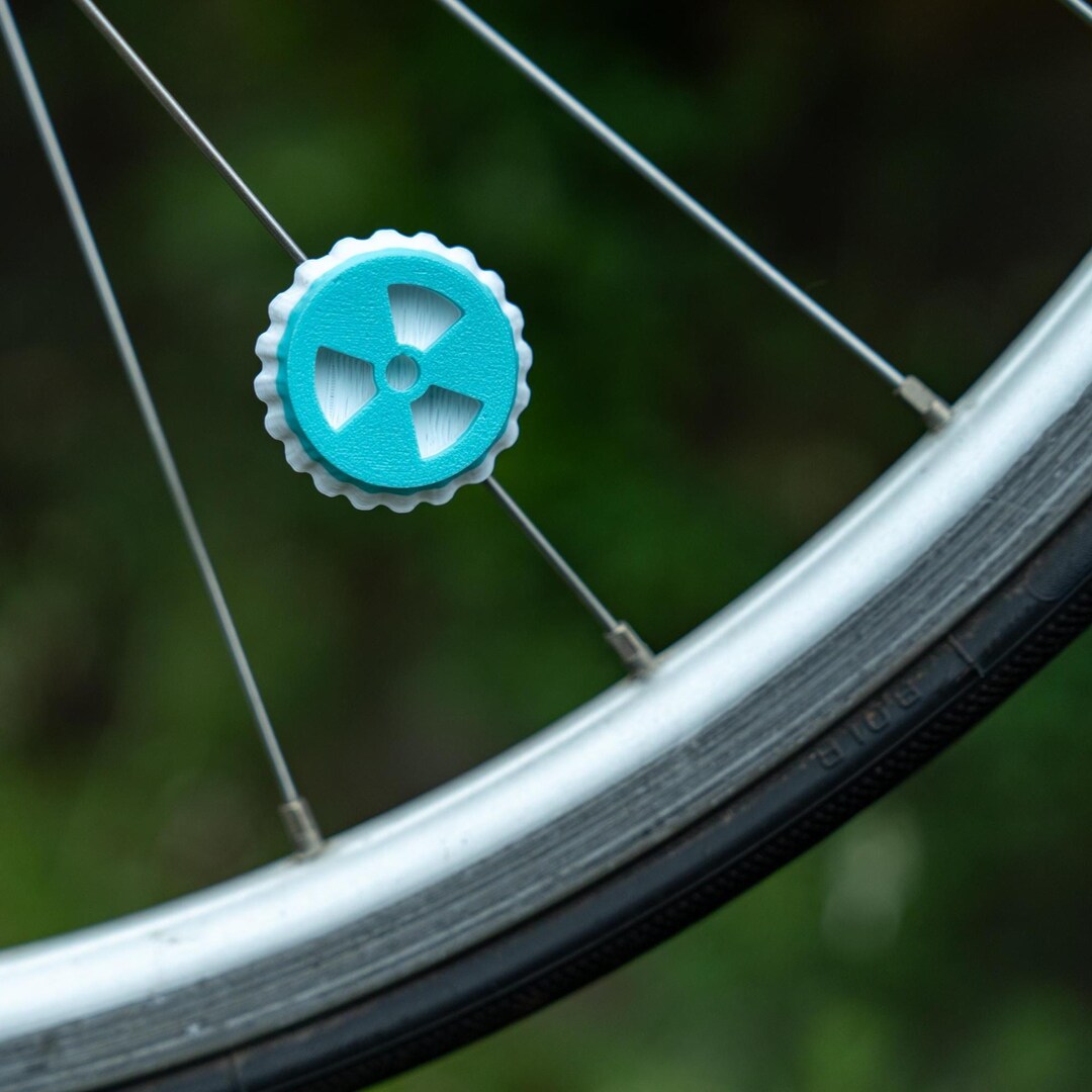 6x Nuclear Bottle Cap Bike Decorations - Cola Cap Bicycle Decorations ...