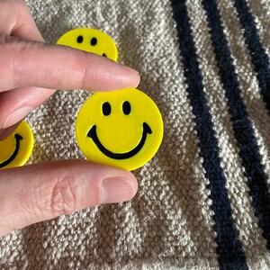 6x Smiley Face Bike Decorations - Emoji Bike Decorations - Bike ...