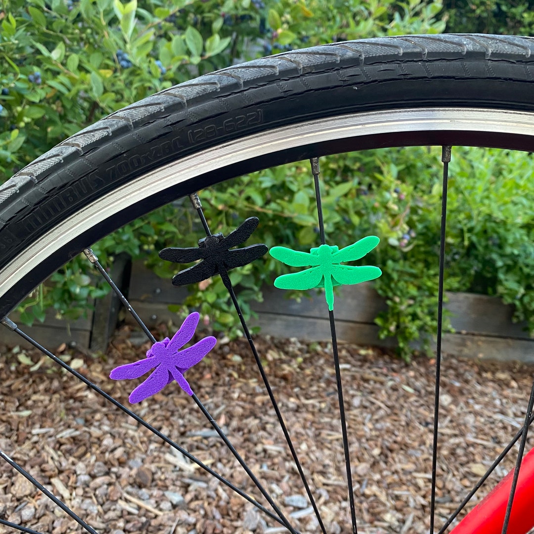6x Dragonfly Bike Spoke Decorations, Goblincore Bicycle Decorations ...