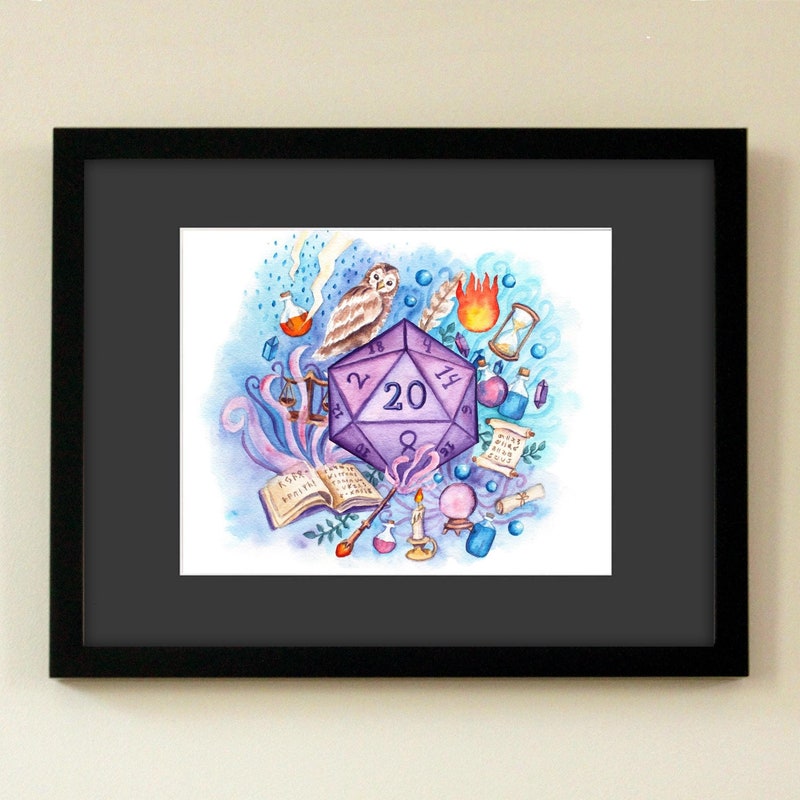 Dnd Art Print - Etsy