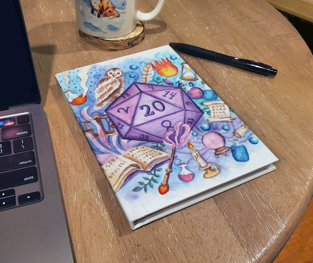 Dnd Wizard Journal - Etsy