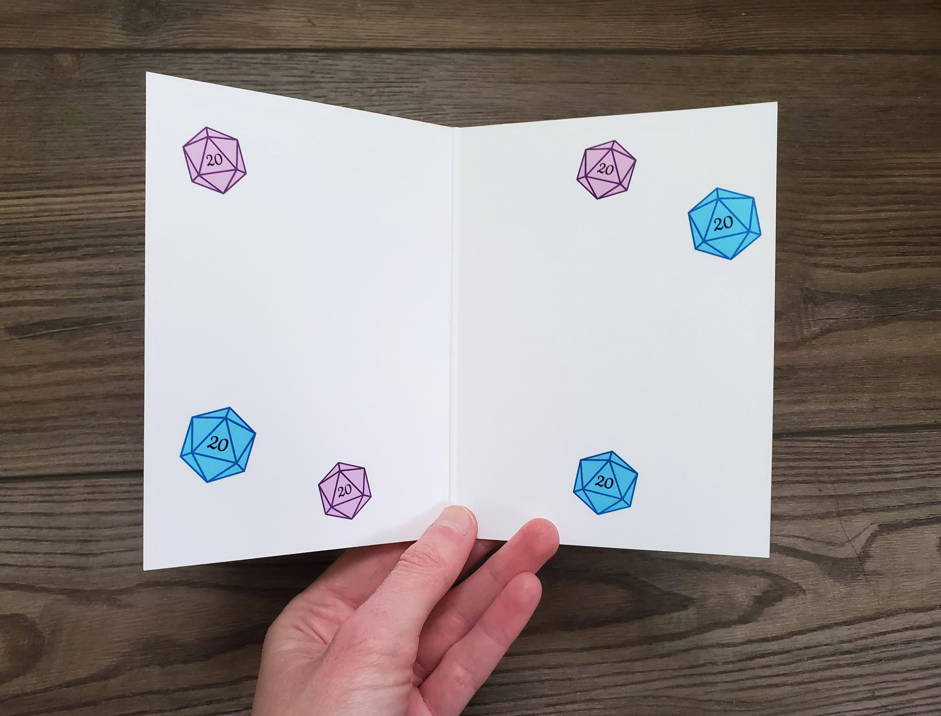 Dnd Thank You Card DIGITAL DOWNLOAD - Etsy