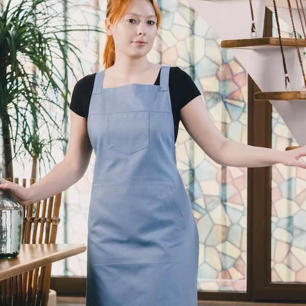 Apron With Pockets - Etsy