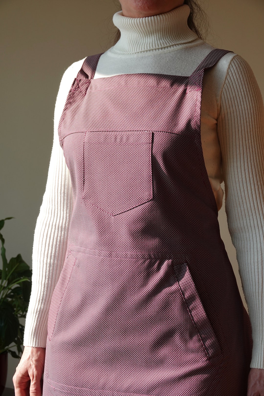 Apron With Large Welted Pocket for Women - Etsy