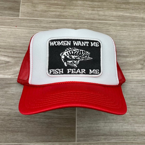 Fish Fear Me Cap Hat - Etsy
