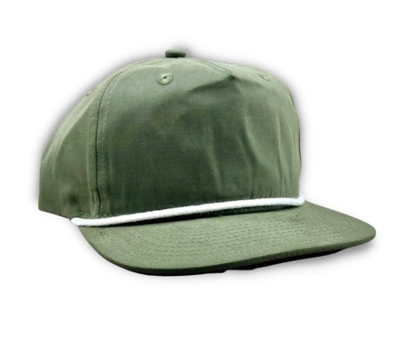 Blank Cotton/poly Retro Rope Hat With Snapback - Etsy