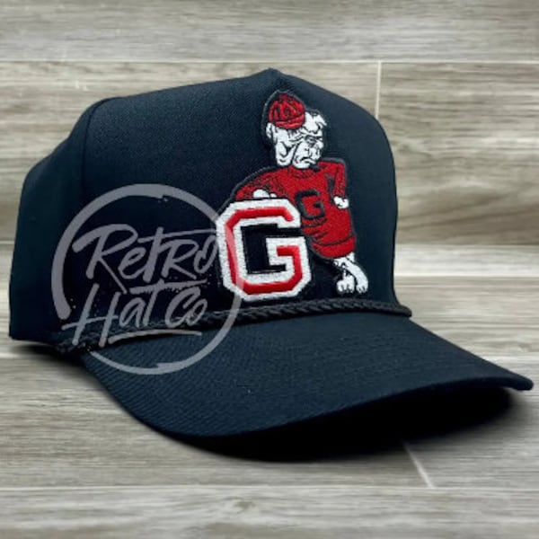 Georgia Bulldogs Patch Hat - Etsy
