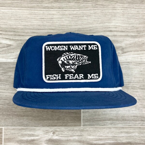 Women Want Me Fish Fear Me Hat - Etsy