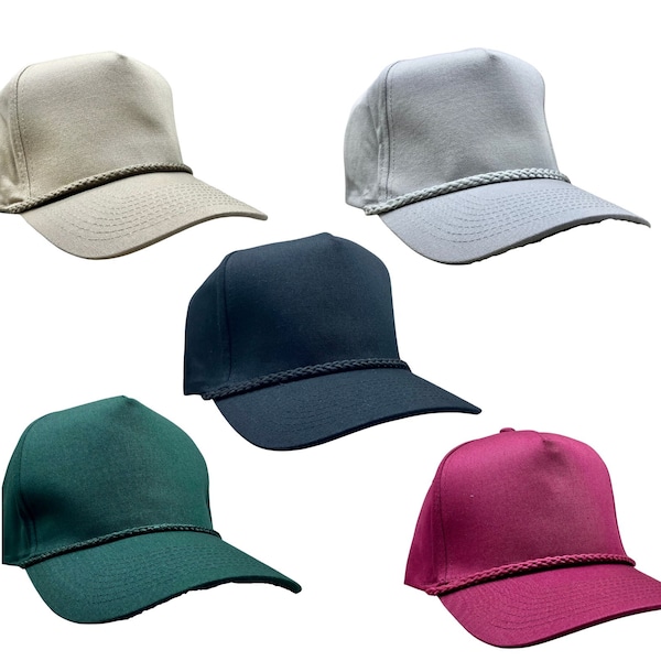 Blank Rope Hat Vintage - Etsy