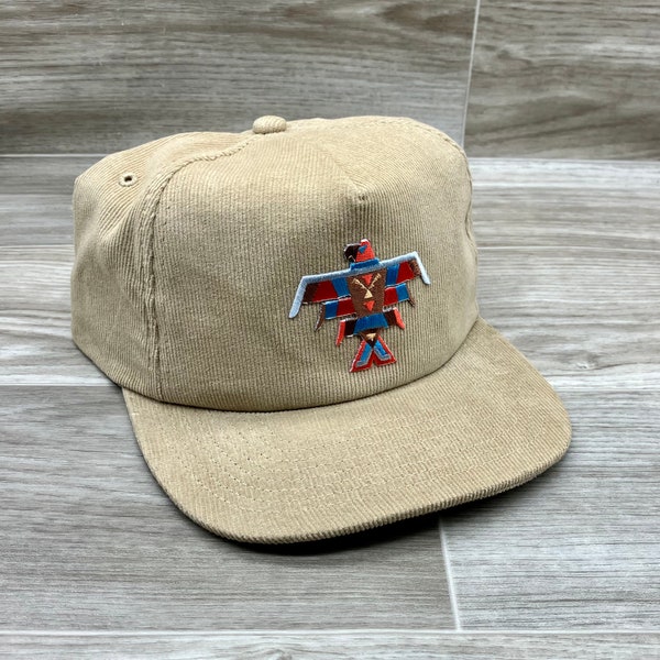 Corduroy Tan Snapback Hat - Etsy