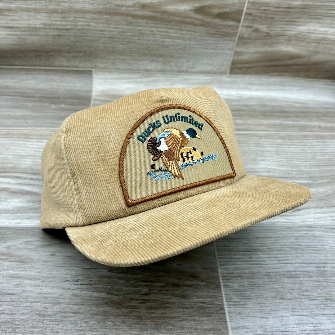 Retro Ducks Unlimited Patch on Tan Corduroy Hat - Etsy