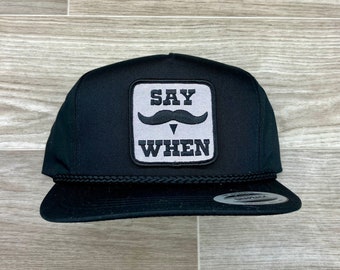 Doc Holliday say When Snapback Hat - Etsy